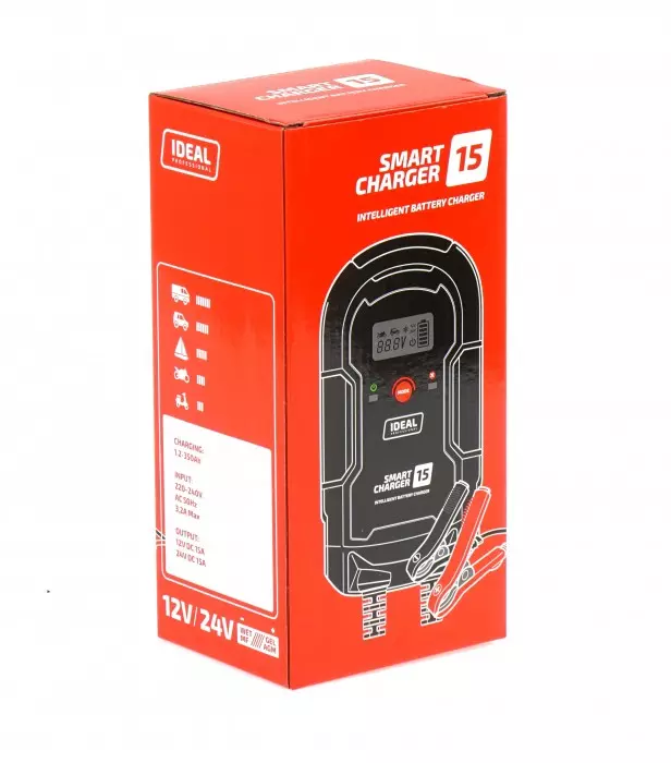 IDEAL SMART CHARGER 15 LCD 12/24V - Spawarki IDEAL | Oficjalny ...